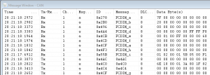 BusMaster - Building a CAN database from a log file - BX Project