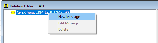 BusMaster - Building a CAN database from a log file - BX Project