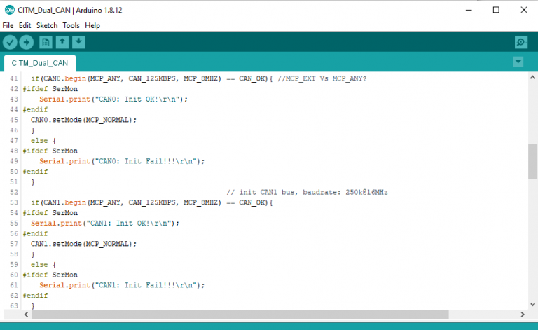 Can In The Middle (CITM) Adapter - Arduino CANBus - BX Project