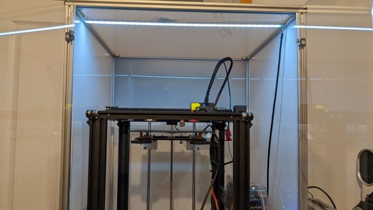 3D Printing - Improving the Ender 5 lighting - BX Project