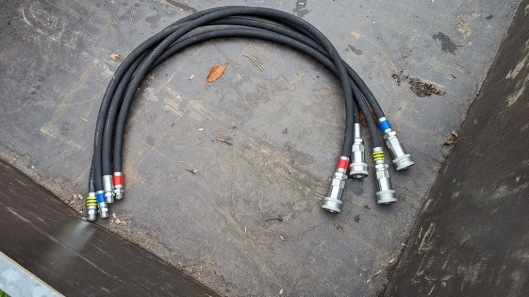 Ford 7610 - Trima 1420 Loader Hydraulic Pipes - BX Project
